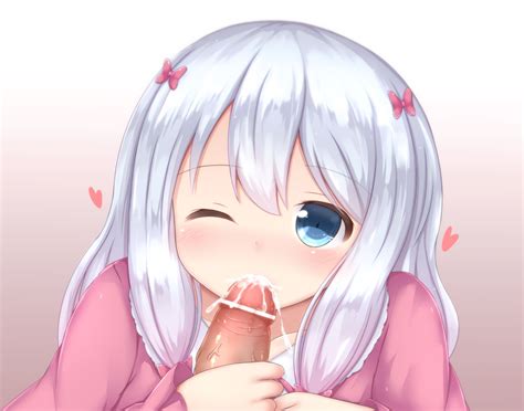 Mumu Mumunyan Izumi Sagiri Eromanga Sensei Babe Girl Bar Censor Blue Eyes Censored