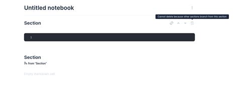 Always Show Section Delete Button Issue 589 Livebook Dev Livebook