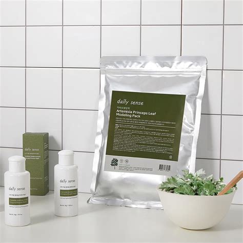 데일리센스 진정세트 약쑥모델링팩시카효소파우더클렌저 Set 위시버킷