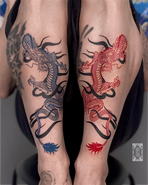 Awesome Shin Tattoos