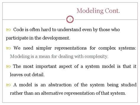 Software Engineering Chapter 5 Part 1 System Modeling