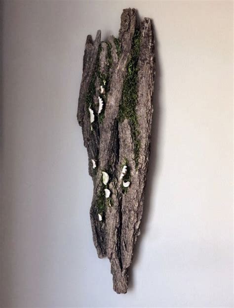 Tree Bark Forest Wall Hanging Tree Bark Functional Art Wall Hanging