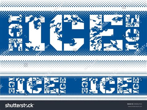 Ice Typography Label Stock Vector Royalty Free 389862553 Shutterstock
