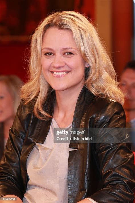 Lisa Feller Die Deutsche Schauspielerin Und Comedian Zu Gast Beim Nachrichtenfoto Getty