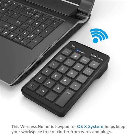 Rocketek Bluetooth Wireless 23 Key Keypad Keyboard Rocketeck