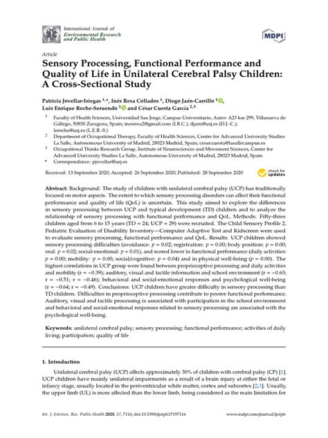 Sensory Processing Functional Performance And Pdf Effect Size Sensory Processing Functional Performance And Pdf Effect Size