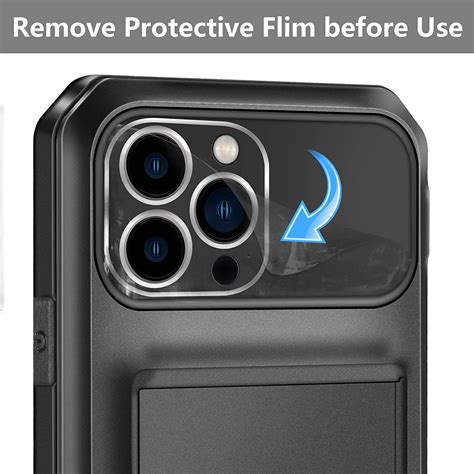 Защитен калъф съвместим с Iphone 14 Pro Max 6 7 инча Противоударен устойчив на надраскване