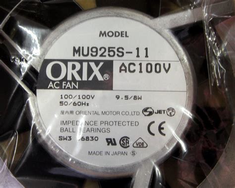 Yahoo オークション 未使用 オリエンタルモーター Mu925s 11 Ac小型