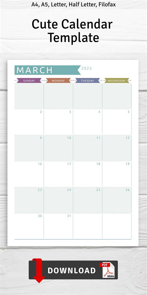 Best 12 Free Printable Monthly Calendars 2025 Artofit