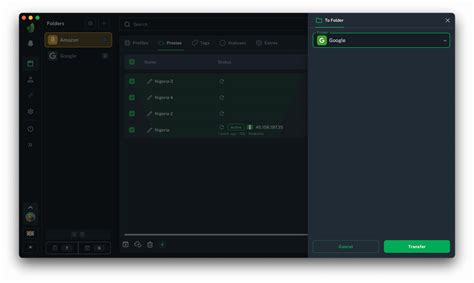 Transfer Copy Proxy Vision Docs