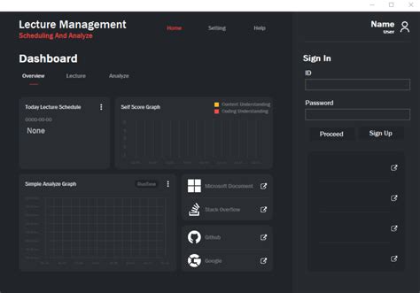 Study Management App Project