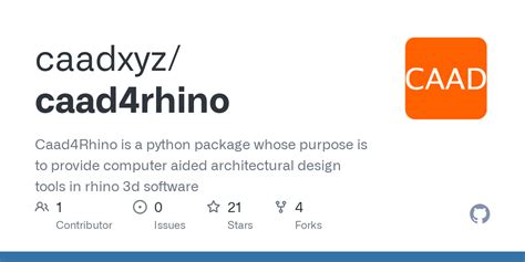 Github Caadxyz Caad Rhino Caad Rhino Is A Python Package Whose