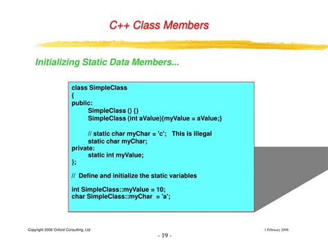 Ppt C Class Members Powerpoint Presentation Free Download Id5394852