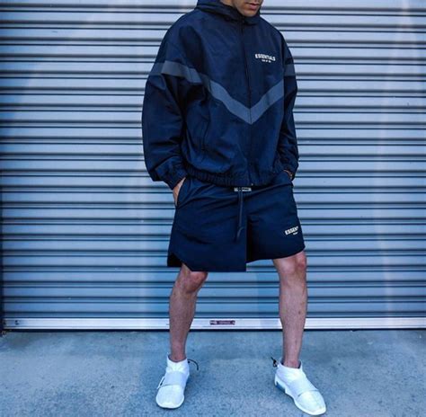 New Summer Eric Emanuel Ee Basic Mesh Shorts Fog Fcar Of God Essentials Fog Fcar Of God