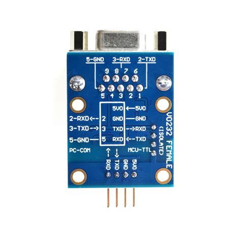 Taidacent 전원 절연 Db9 암 Ttl 직렬 레벨 시프터 회로 Uart Rs232 Sp3232 Ttl 어댑터 Rs232