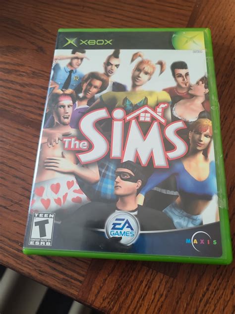 The Sims Microsoft Xbox 2003 Cib 14633146240 Ebay