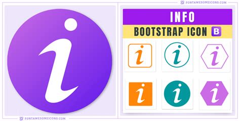 Bootstrap Info Icon Information Inform Hints Bi Bi Info Icon Code