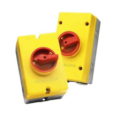 Waterproof Ac Isolator Switch 32a40a63a80a 4 Pole