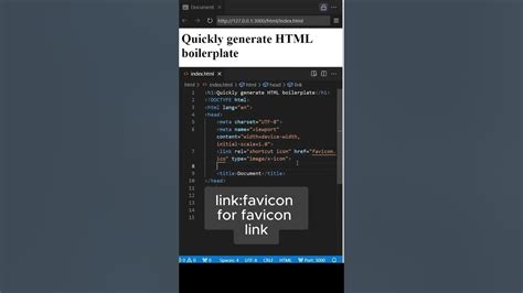 Quickly Generate Html Boilerplate Youtube