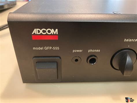 Adcom Gfp 555 Stereo Preamplifier Photo 4090007 Us Audio Mart