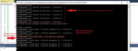 C How To Synchronize Method Accessthread Safe By Using Lock And