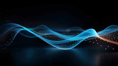 Digital Graphic Abstract Background For Technological Processes Neural Networks Digital Data