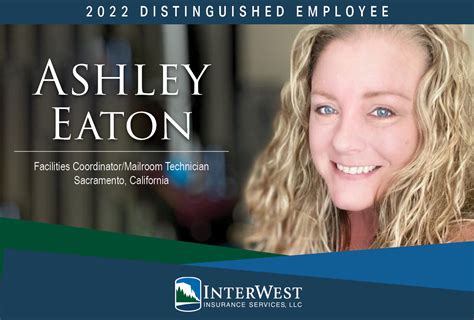 Distinguished Employee Spotlight Ashley Eaton Interwest Insurance