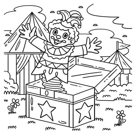 6 페이지 아이들을 위한 재미있는 광대 색칠 공부 이미지 Freepik에서 무료 다운로드