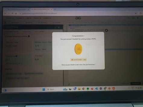 Sanskar Chhajed On Linkedin Finally Solved Problem Of The Day Geeksforgeeks