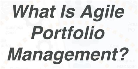 Ten Six Consulting On Linkedin What Is Agile Portfolio Management
