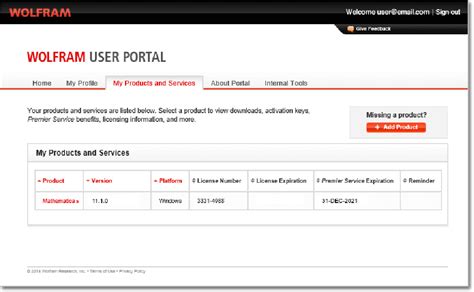 Activating Products In Wolfram—wolfram Language Documentation