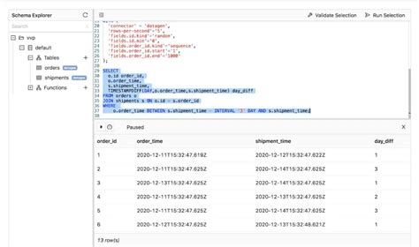 Flink Sql Joins Part 1