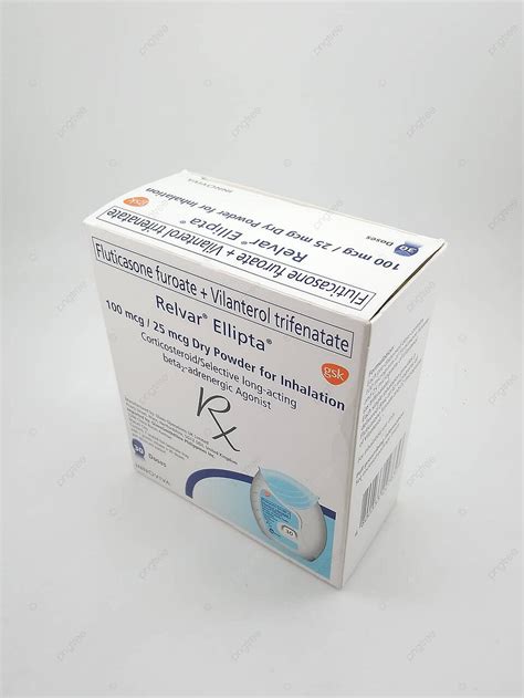 Manila Philippines Relvar Ellipta Dry Powder Inhaler For Respiratory Relief Photo Background And