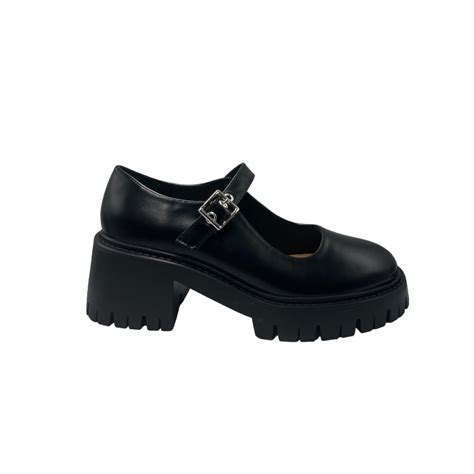 Γυναικείο Loafer με Μπαρέτα Tracksole 2668 1 Sweet Shoes ΜΑΥΡΟ