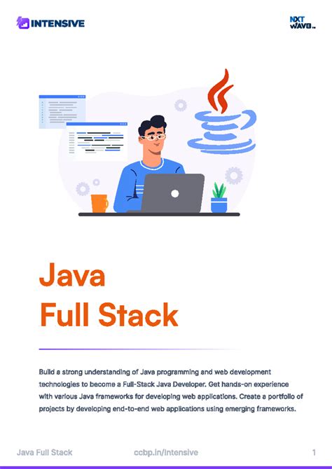 Java Fullstack Curriculum Java Full Stack Build A Strong Understanding Of Java Programming And