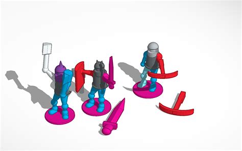 3d Design Knight Tinkercad