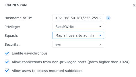 Backup To Synology Nas Nfs Fails To Unmount Error Installation Home Assistant Community