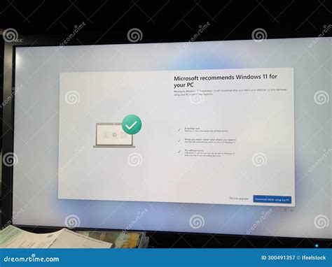Microsoft Windows 11 Upgrade Ad Editorial Photography Image Of Technology Installation 300491357