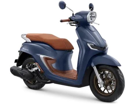 Honda Stylo 160 2025 Warna Baru Royal Matte Blue Skutik Retro Modern