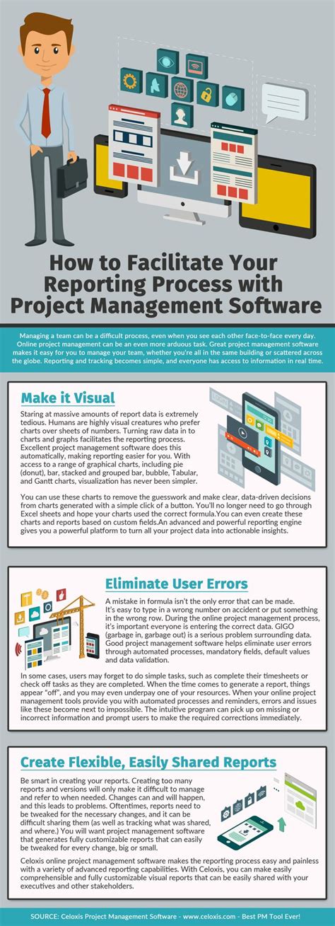 Infographic How To Facilitate Your Reporting Process With Project
