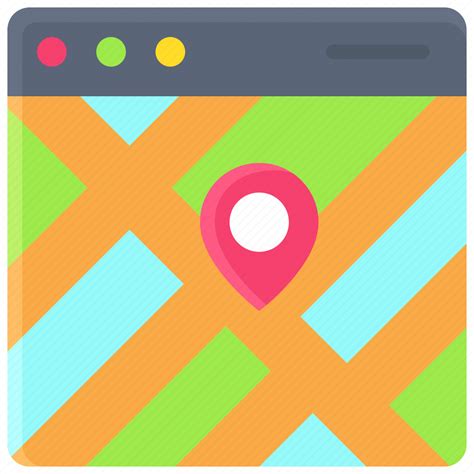 Pin Location Map Position Application Icon Download On Iconfinder