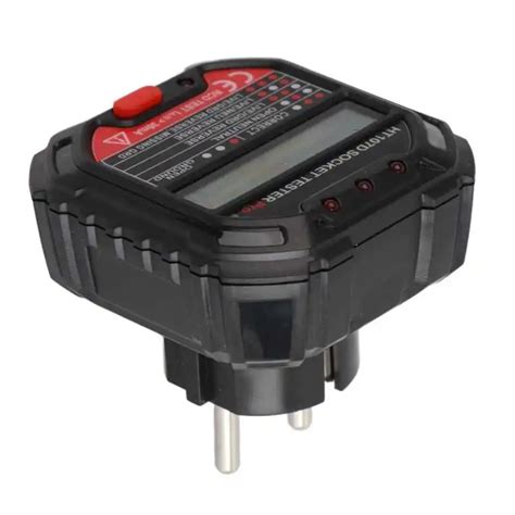 Ht107d Lcd 디지털 디스플레이 소켓 콘센트 테스터 메인 오류 확인 도구 감지기 전기 스코프 Eu 90 250v Aliexpress