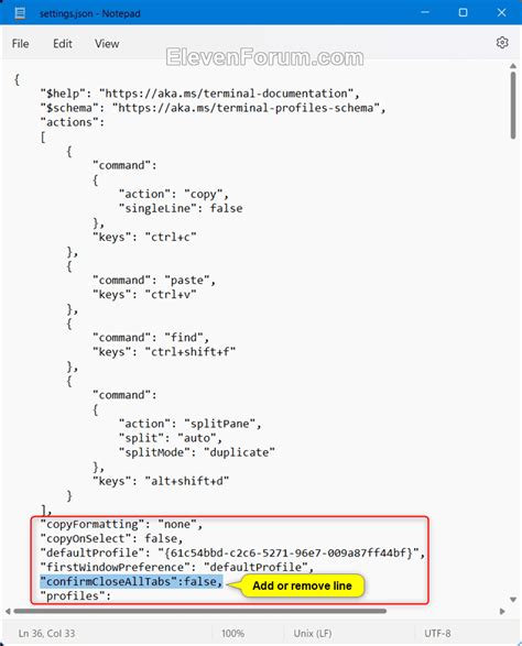 Enable Or Disable Do You Want To Close All Tabs In Windows Terminal