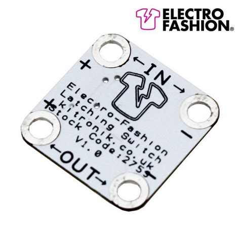 Electro Fashion Latching Switch Opencircuit
