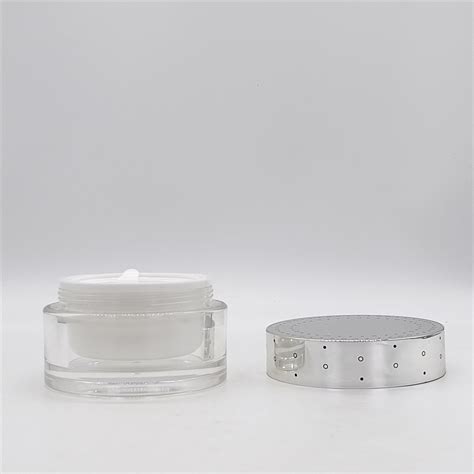 2023 새로운 100g 원형 아크릴 항아리 100ml 플라스틱 항아리 빈 화장품 포장 중국 제조 업체 Kp Pkg