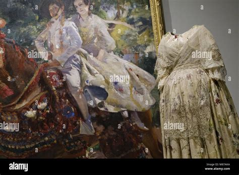 The Sorolla And Fashion Exhibition At The Thyssen Bornemisza Museum In