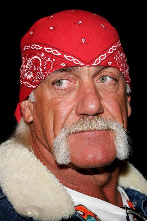 Horseshoe Fu Manchu Mustache Hulk Hogan Haircut Hulk Hogan Portrait