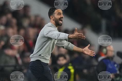 БТА Португалският треньор Рубен Аморим не иска да говори за евентуален трансфер в Манчестър