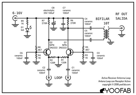 Active Antenna Receiving Loop Yoofab™