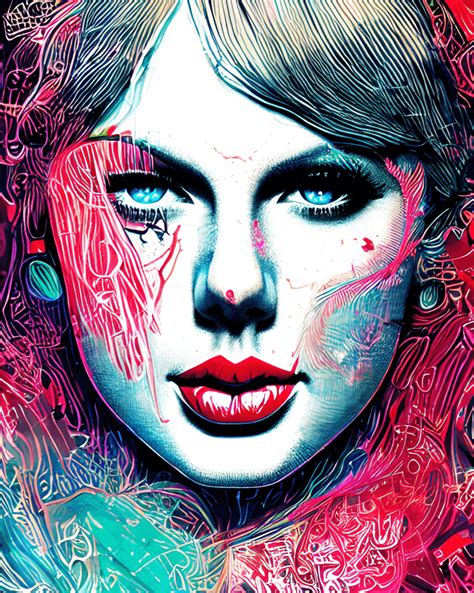 Taylor Swift Graphic · Creative Fabrica